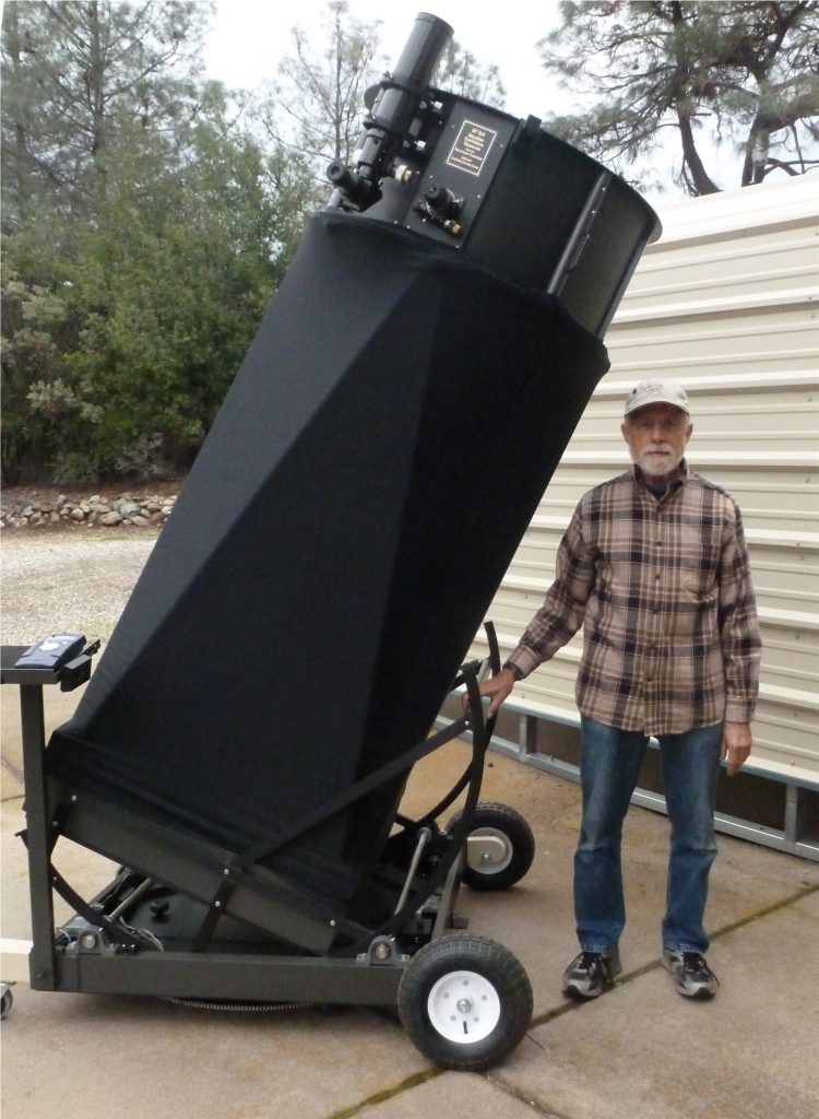 The 32-inch f/2.8 Equatorial Platforms Spicaeyes Dobsonian Truss Tube ...