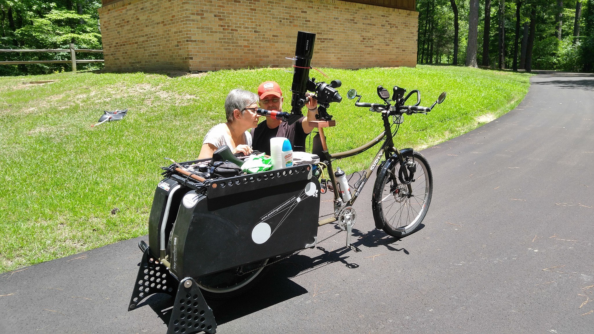 Pedaling Astronomer Project Offers Solo Bicycling Journey Across the ...