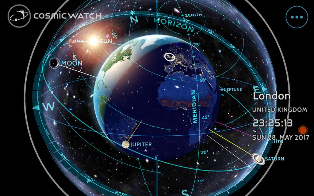 Cosmic Watch App for iOS and Android | Astronomy Technology Today
