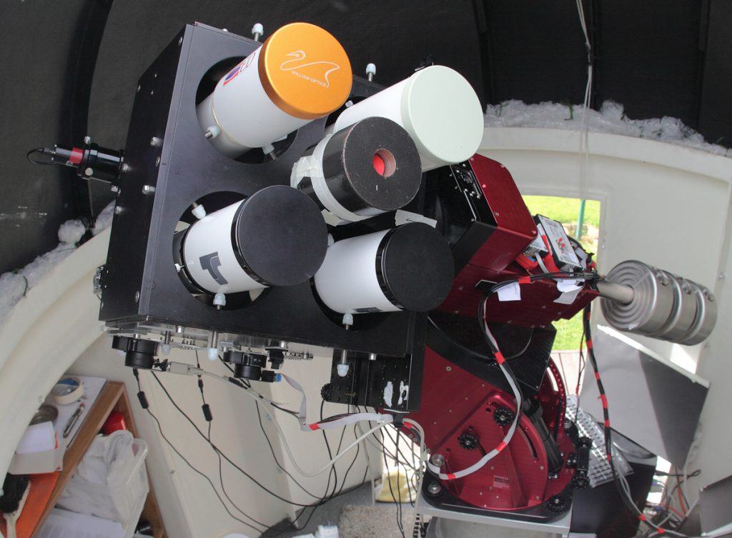 MiniWASP Parallel Imaging Telescope Array | Astronomy Technology Today