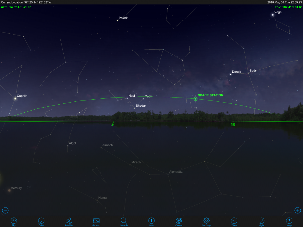 Orbitrack App Tracks Thousands of Satellites | Astronomy Technology Today