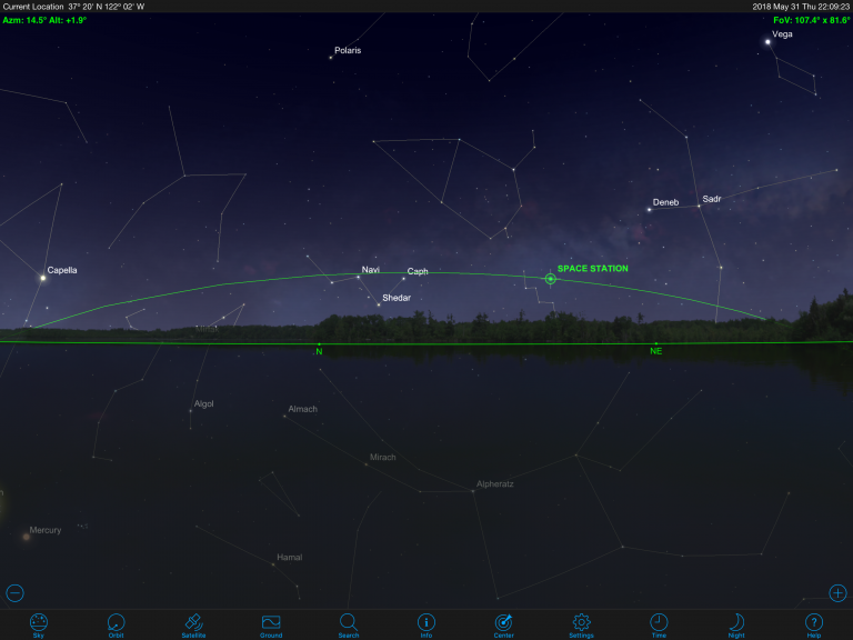 Orbitrack App Tracks Thousands of Satellites | Astronomy Technology Today