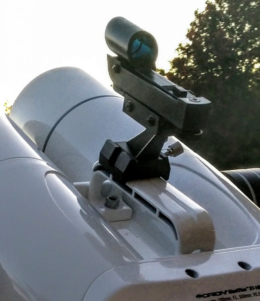 Orion BT-100 GiantView Binoculars Finder Shoe | Astronomy Technology Today