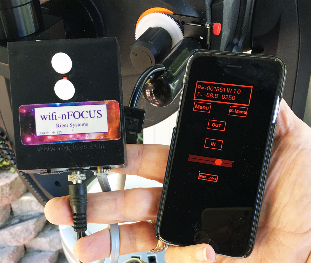 Rigel Systems Offers New nFOCUS Focusing Motor for Celestron SCTs ...