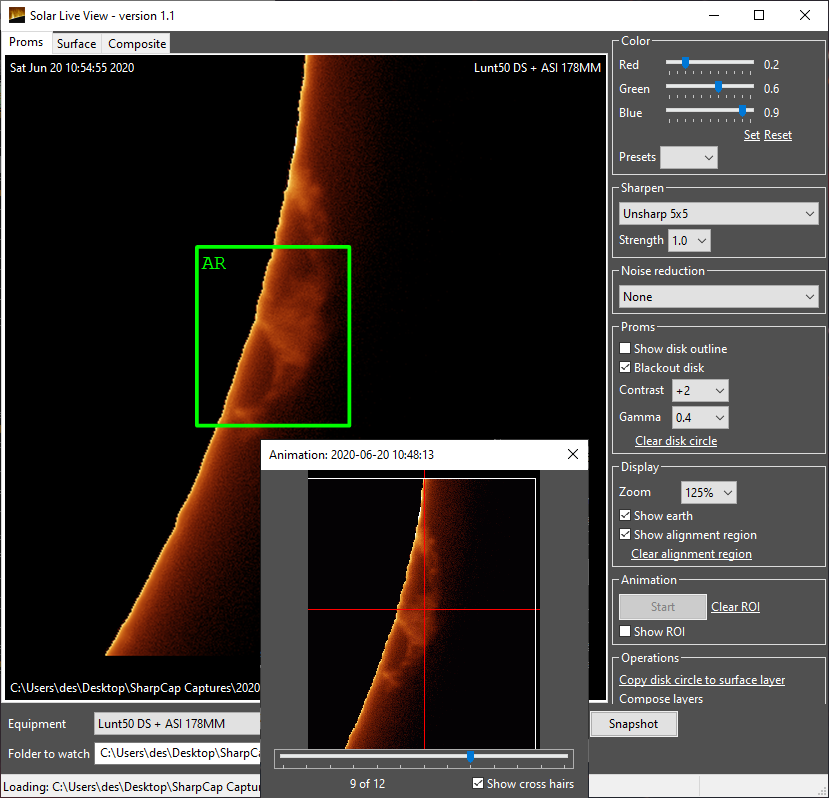 Solar Live View Imaging Software | Astronomy Technology Today