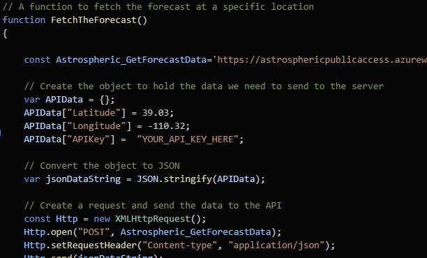 Astrospheric Data APIs | Astronomy Technology Today
