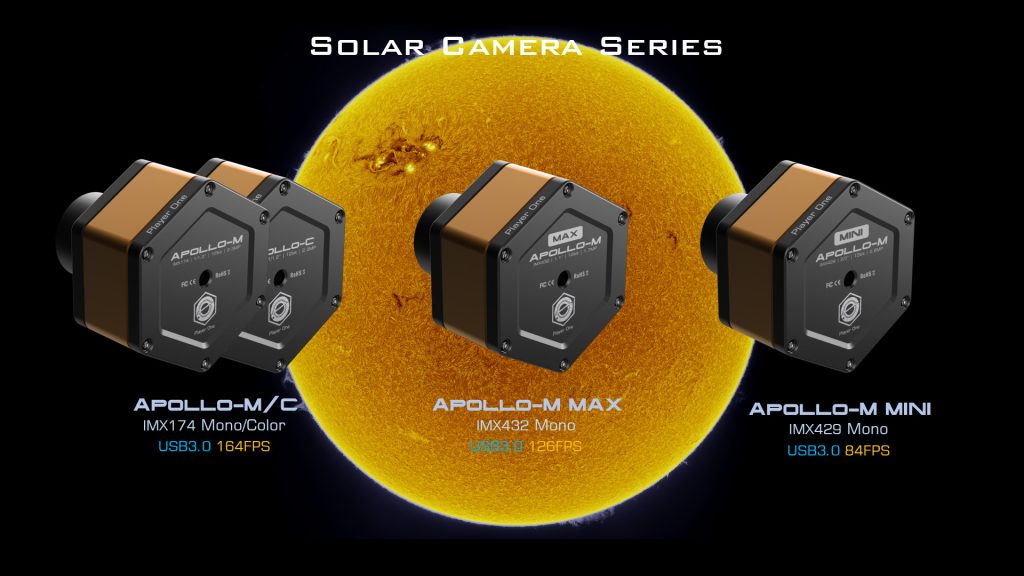 Player One Apollo Solar Cameras | Astronomy Technology Today
