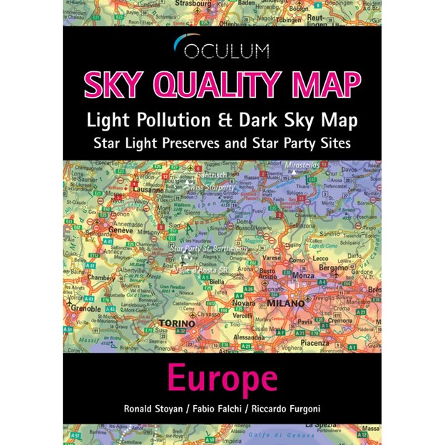 Sky Quality Map Europe | Astronomy Technology Today